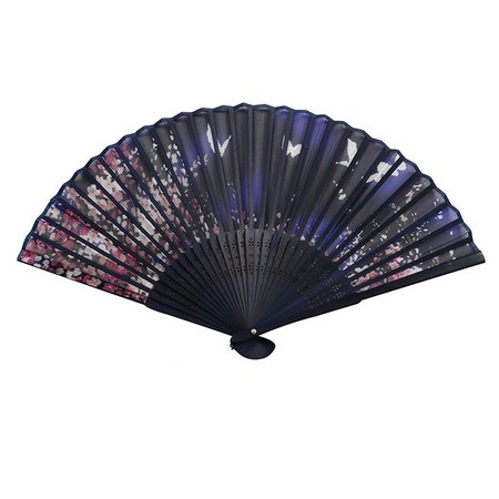 Folding Fabric Fan,IN-0657,In Time Promotions LLC